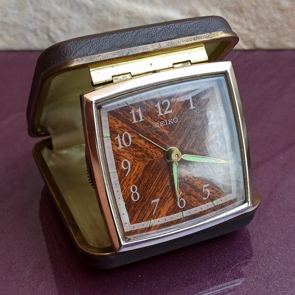Vintage Travel Clock - Etsy