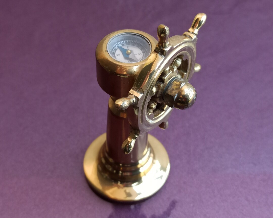 Japan Nautical Bronze Compass, Japan Compass, Gift for Men, Nauticalia ...