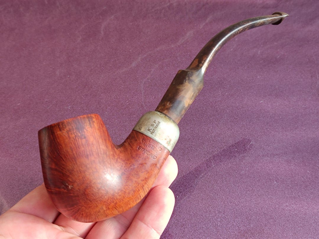 K&P PETERSONS 307 System Standard Tobacco Pipe, Retro Peterson Pipe ...