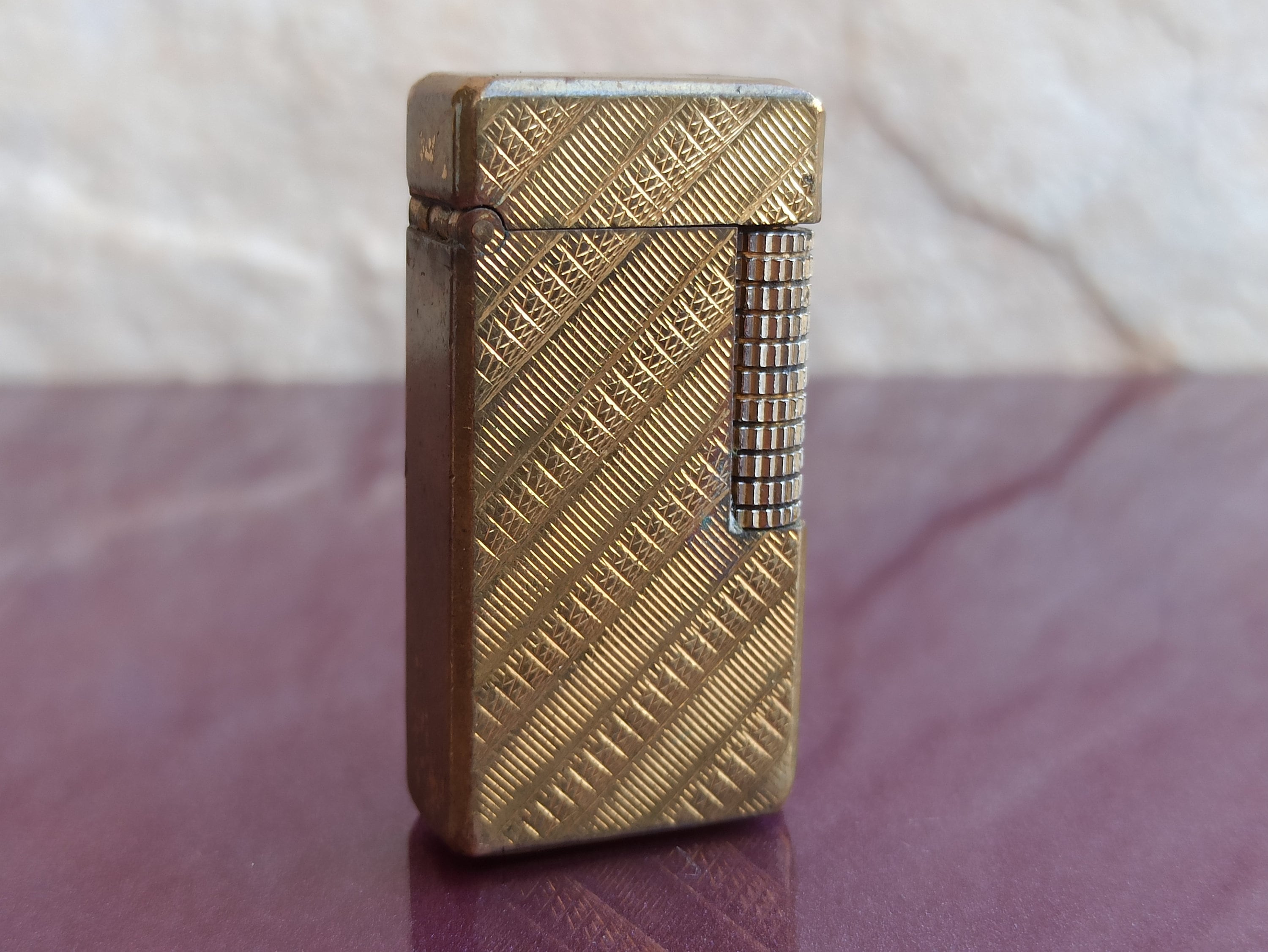 1970 ZAIMA Comelet Gold Plated Vintage Lighter Antique Pocket - Etsy