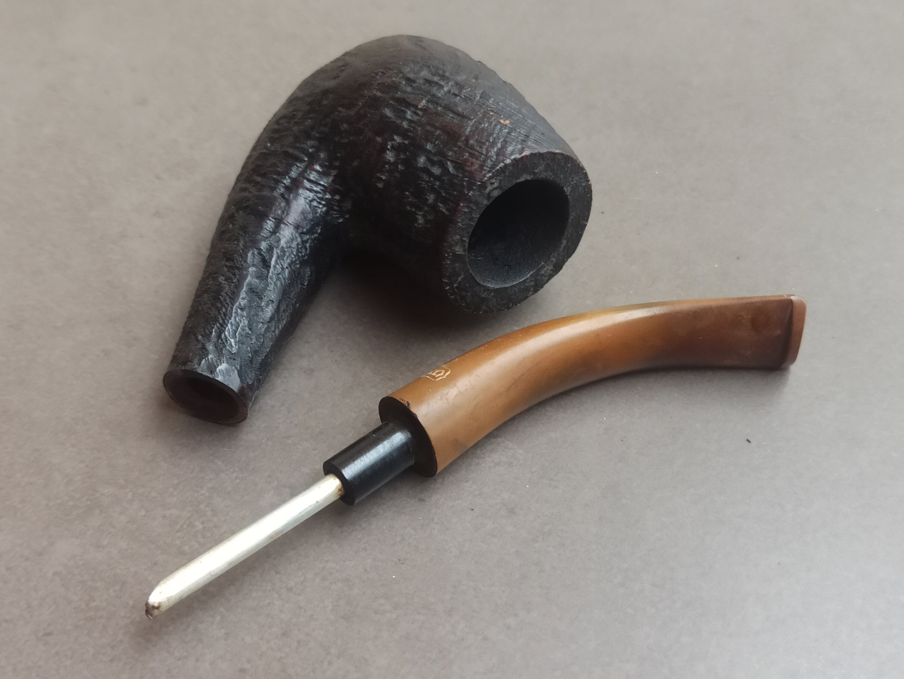 BARLEI Smoking Pipe Vintage Tobacco Pipe Antique Bruyere - Etsy