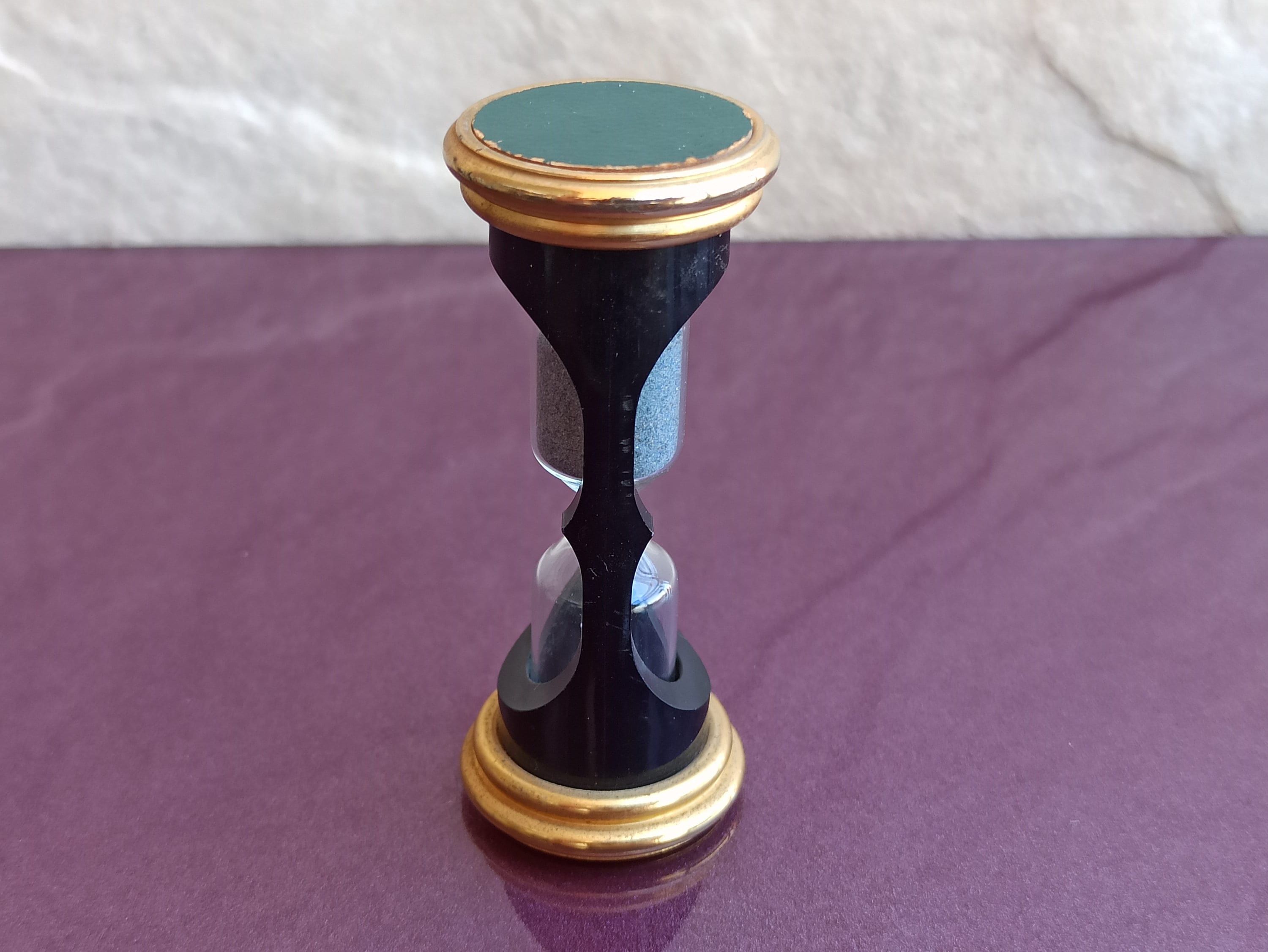 3 Minutes Bronze and Plastic Hour Glass, Gray Sand Timer, Hour Glass ...