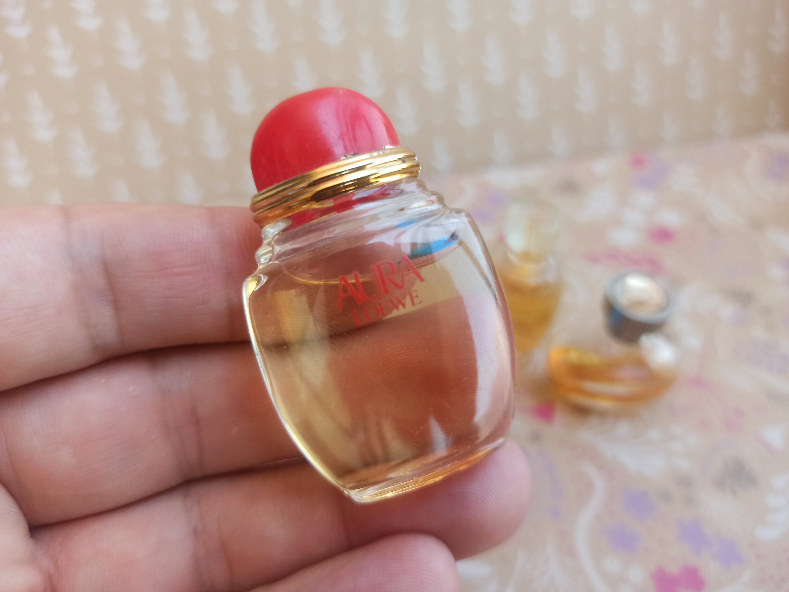 Perfume Miniatura Mini Antique Perfume Miniatura Splash Eau - Etsy