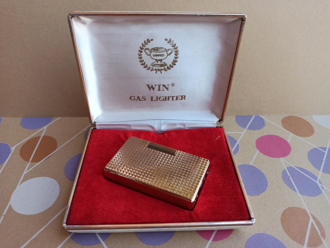 Vintage WIN Gas Lighter Win International Lighter Vintage - Etsy