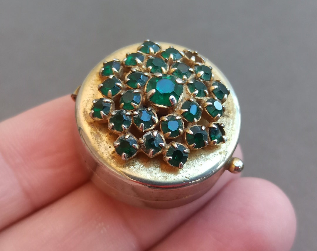 Vintage Pill Box, Mini Box, Spain Retro Box, Chest Vintage, Trunk ...