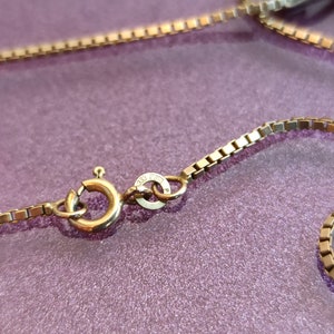 333 Gold Emerald Necklace, Antique 333 Gold Choker, Gold Vintage ...