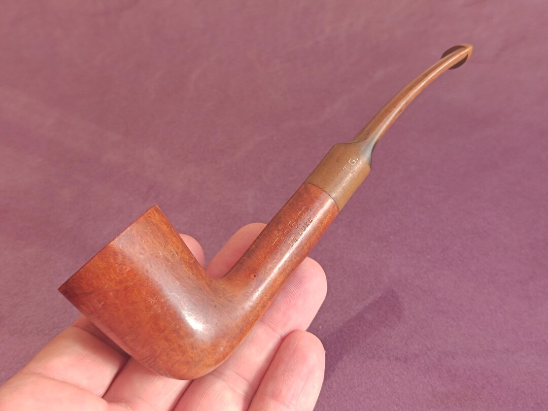 TAR GARD De Luxe Briar Smoking Pipe, Briar Tobacco Pipe, Smoking Pipe ...