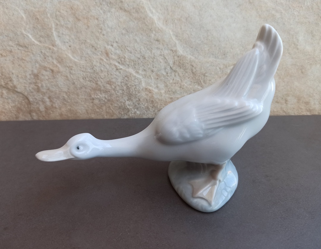 Lladro Nao Goose Porcelain Figure, Nao by Lladro Goose, Lladro Duck ...