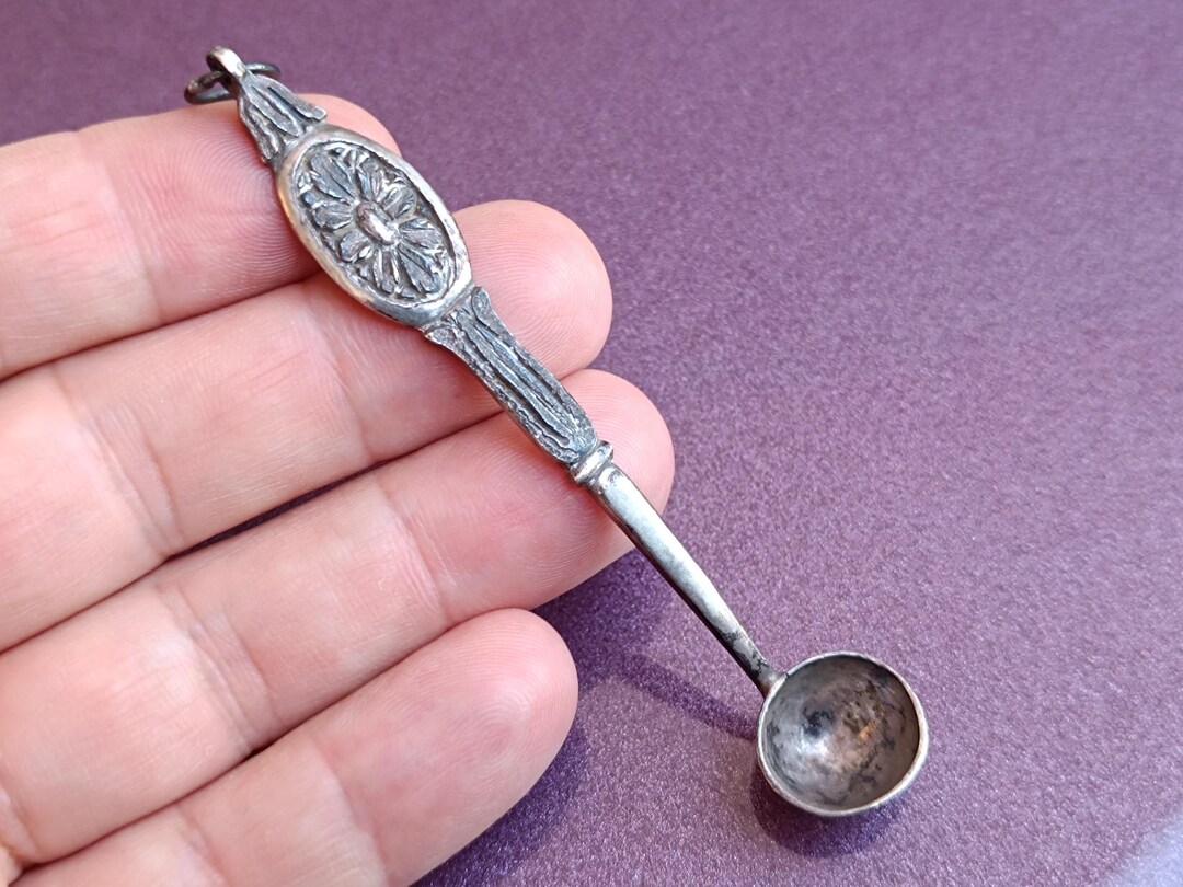 1960s Silver Spoon, Silver Spanish Souvenir, Collector Spoon, Vintage ...