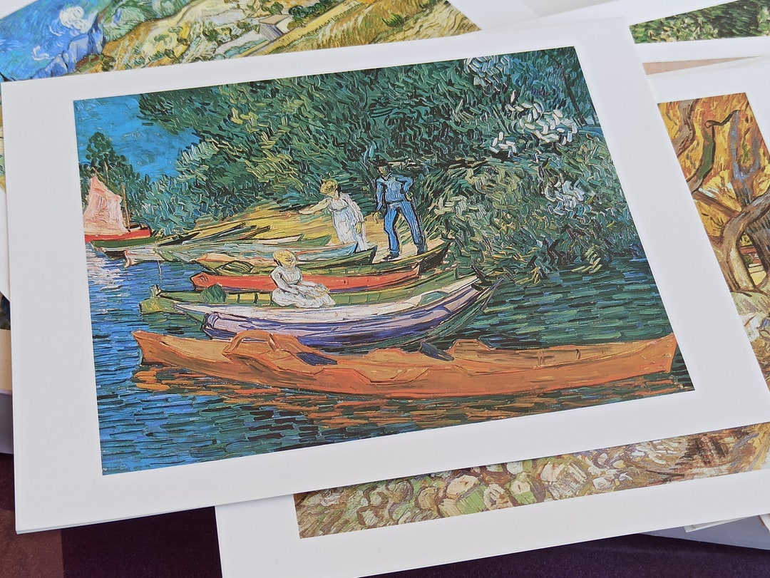 1986 Van Gogh Post Cards, Post Cards, Pack Postcards, Van Gogh Post ...