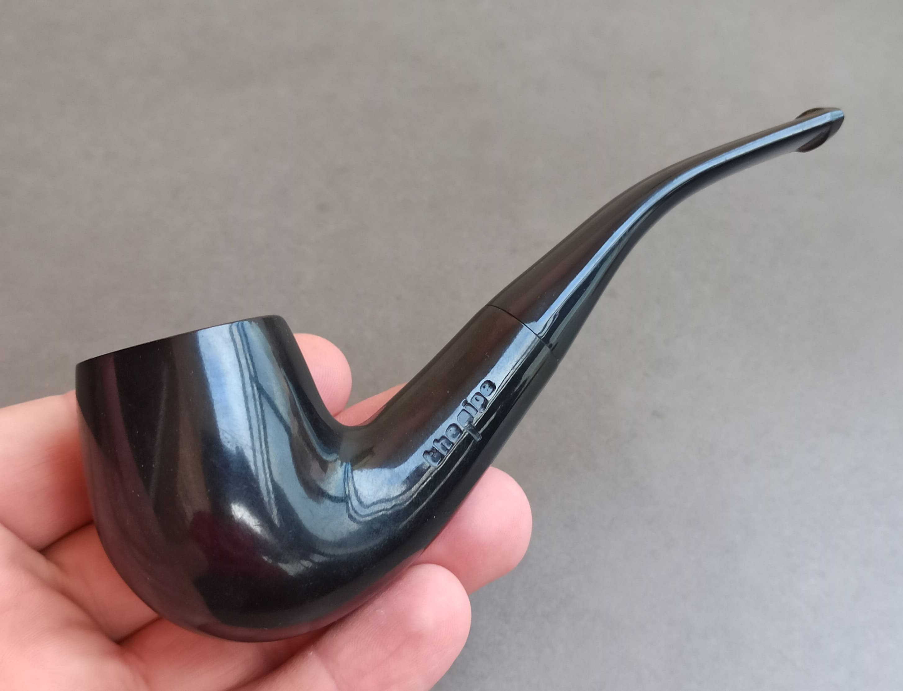 The PIPE Smoking Pipe, Vintage Tobacco Pipe, Old Smoking Pipe, Briar ...