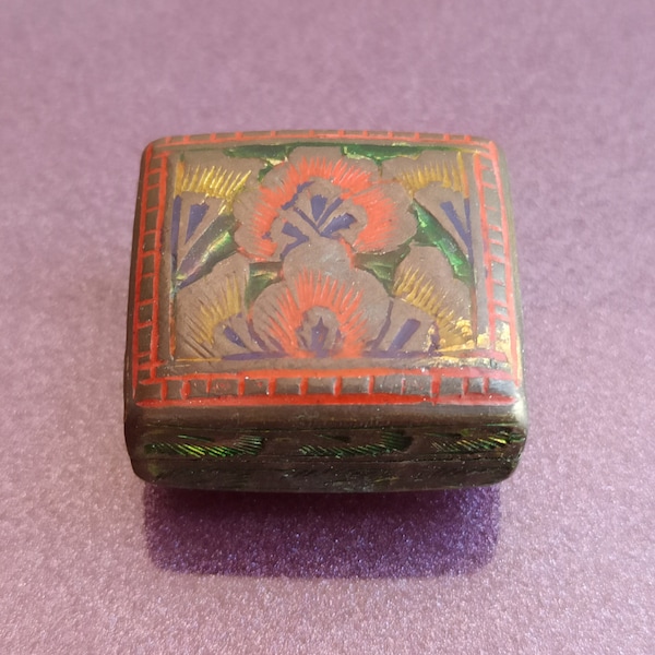 Old Pill Box - Etsy