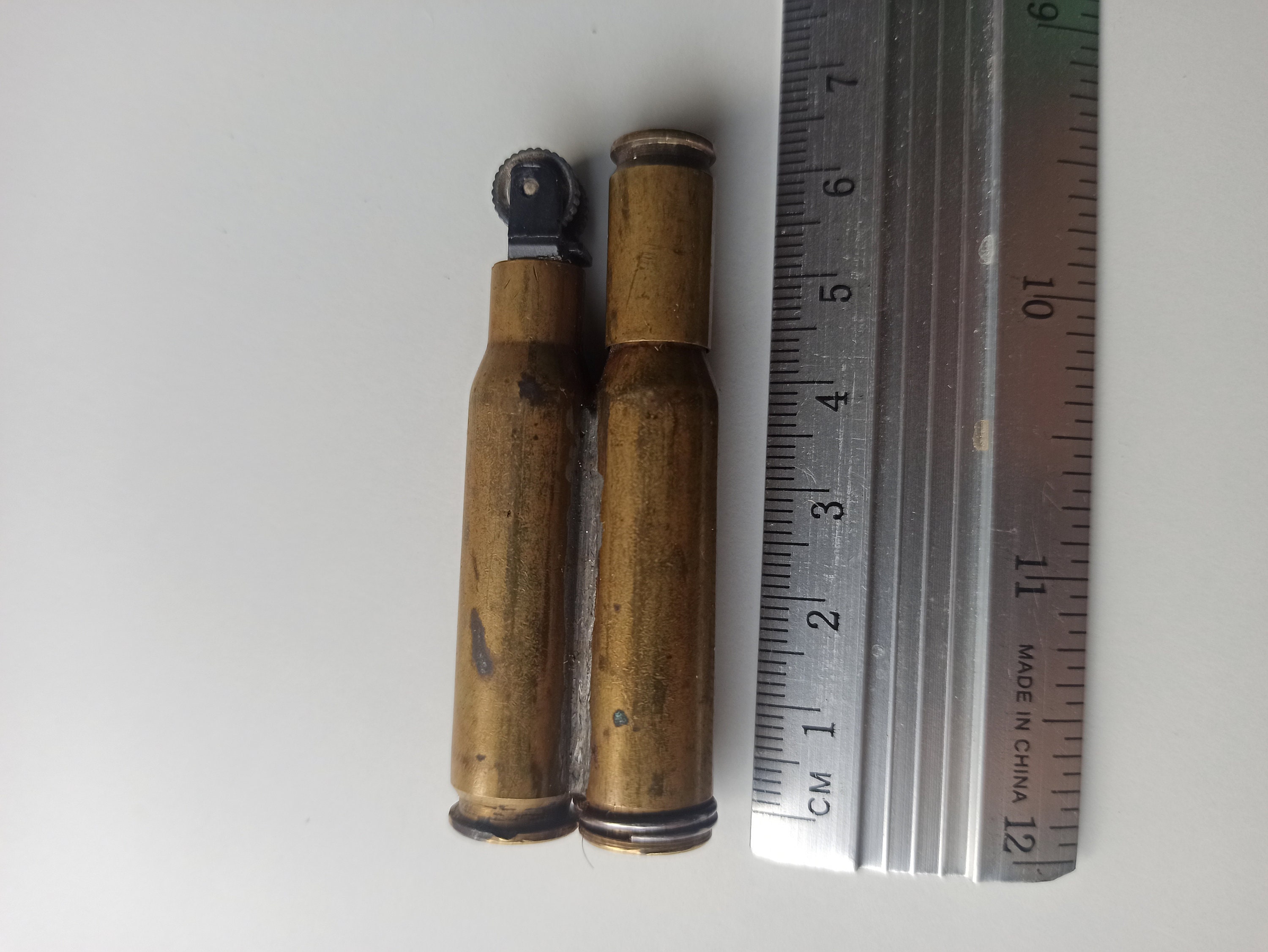 Vintage Military Petrol Lighter, Bullet Lighter, Military Gift, Trench ...