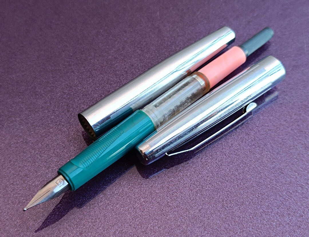 1970 AP USSR Fountain Pen, Union Ink Pen, Soviet Fountain Pen, Vintage ...