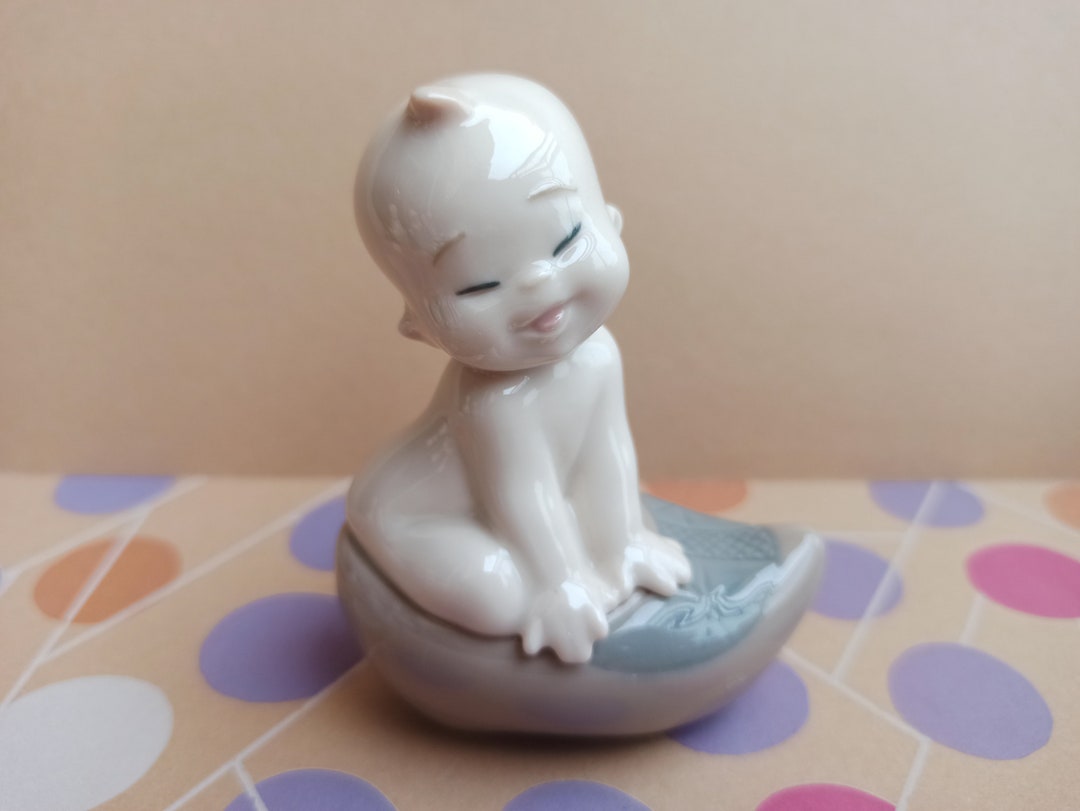 Lladro Nao Baby, Vintage Collectable Nao by Lladro Baby, Lladro Baby ...