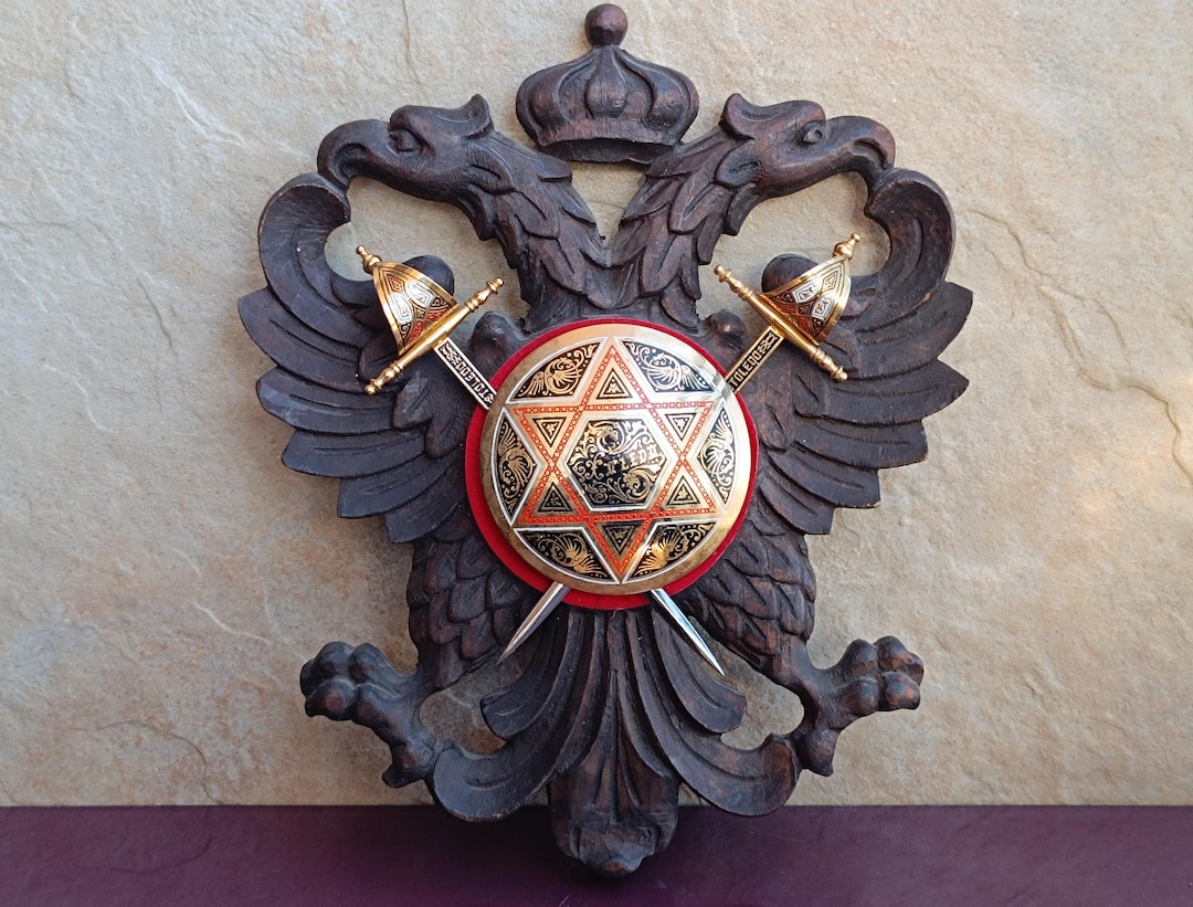 1970s Toledo Star of David Coat of Arms Letter Opener, Gold Filled ...