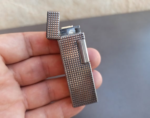 Silver Plated Colibri of London Gas Lighter Untested Vintage - Etsy