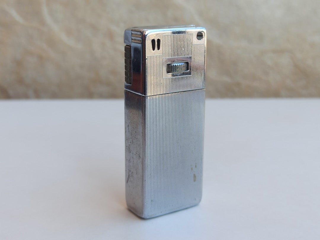 ROBLE Luna Gas Lighter Vintage Lighter Untested Gold Filled - Etsy