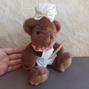 Original Cook Teddy Bear, Original Soft Plush Toy, Cook Teddy Bear ...