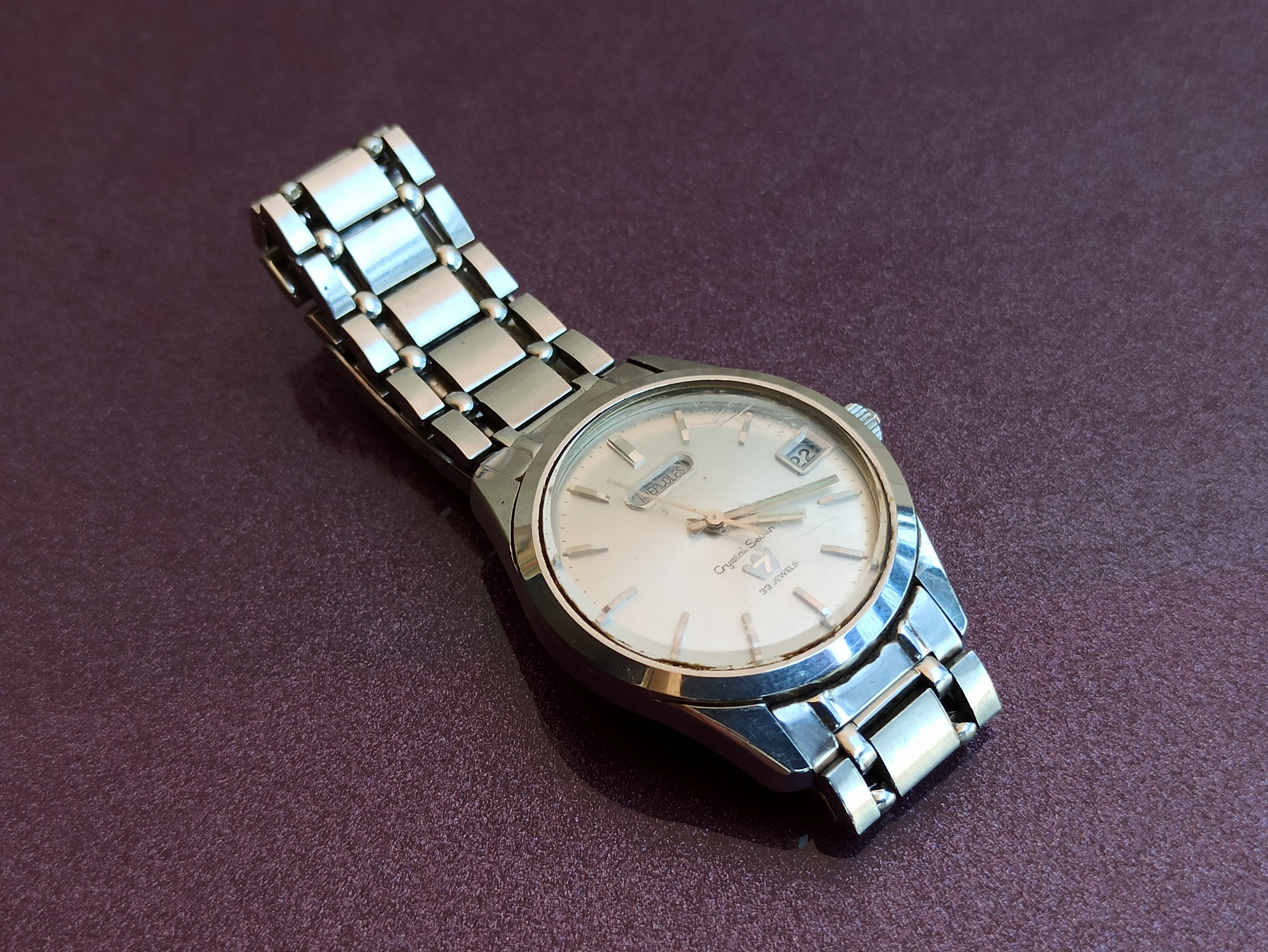 1980 Citizen Automatic Watch Mechanical Watch Vintage Mens - Etsy