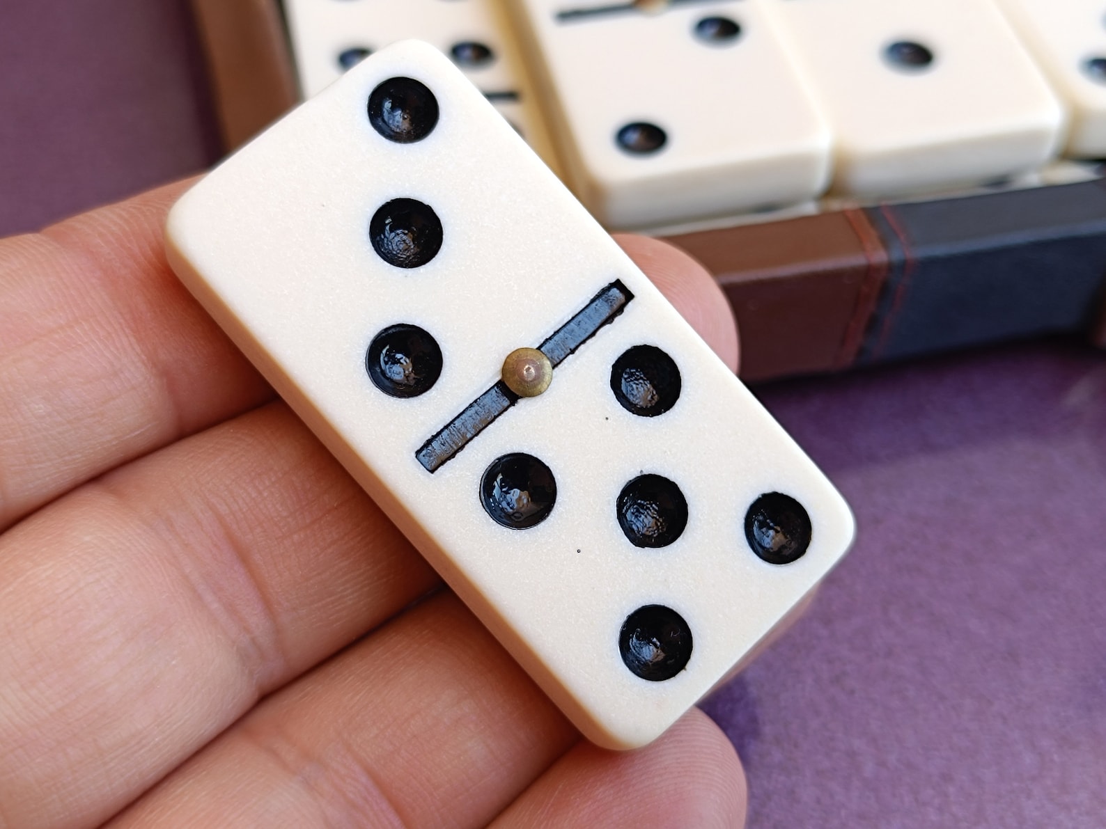 1980s Dominoes Board Game, Made in England, Vintage Domino, Vintage ...