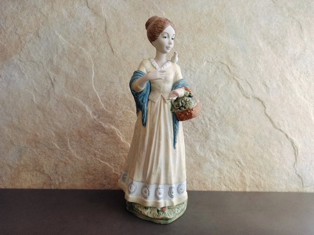 PAL Vintage Porcelana Artistica Levantina, Antique Porcelain Girl ...