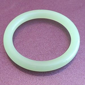 Jadeite Light Green Grade A Jade Bangle, Green Jadeite Bangle, Jade ...