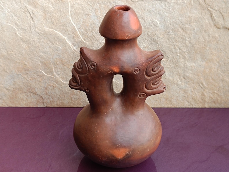 Taino Duho Ceramic Vase, Taino Art Figurine, Replica, Spain - Etsy