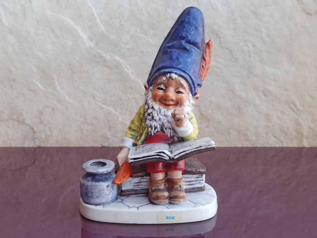 1970 Goebel Hummel BOB Figurine, Co-boy Gnome, Vintage Germany Gnome ...