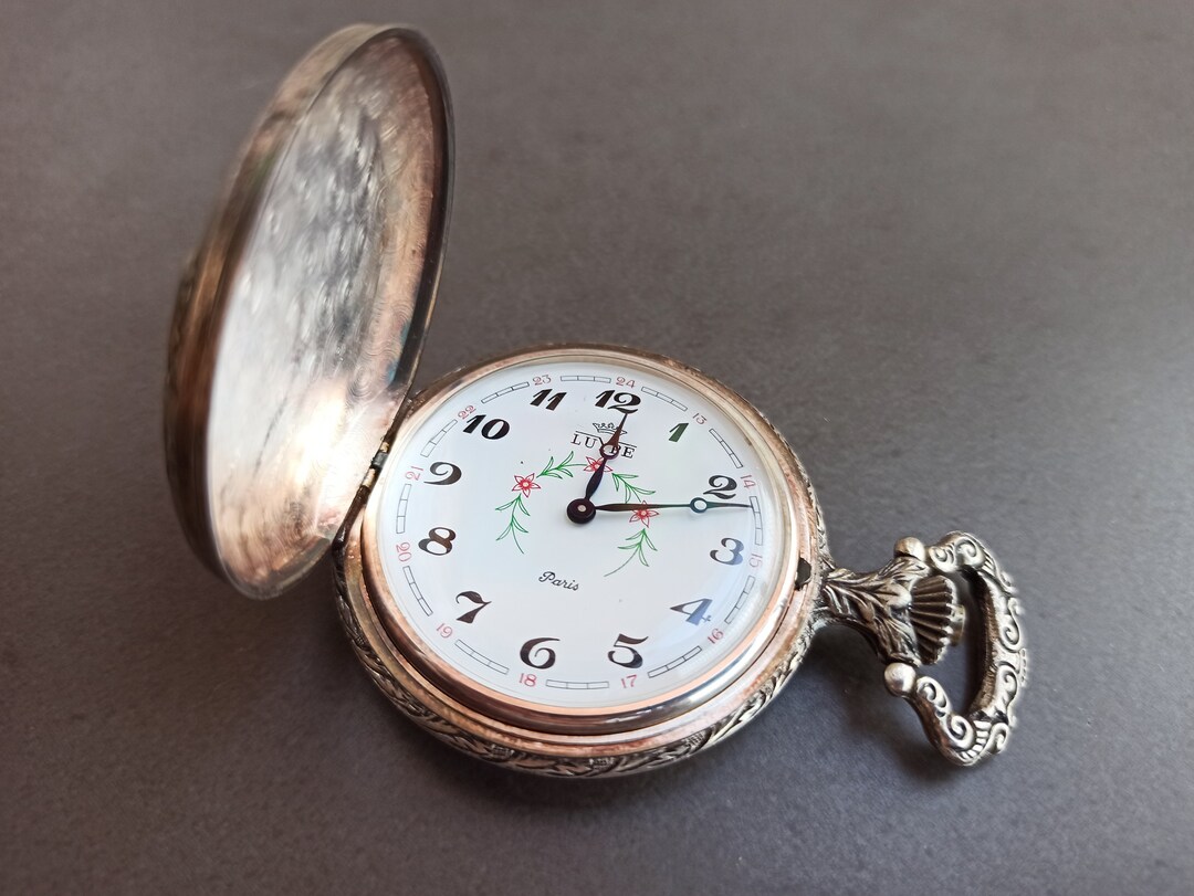 LUYPE Pocket Mechanical Watch, French Pocket Watch, Antique Cronometro ...