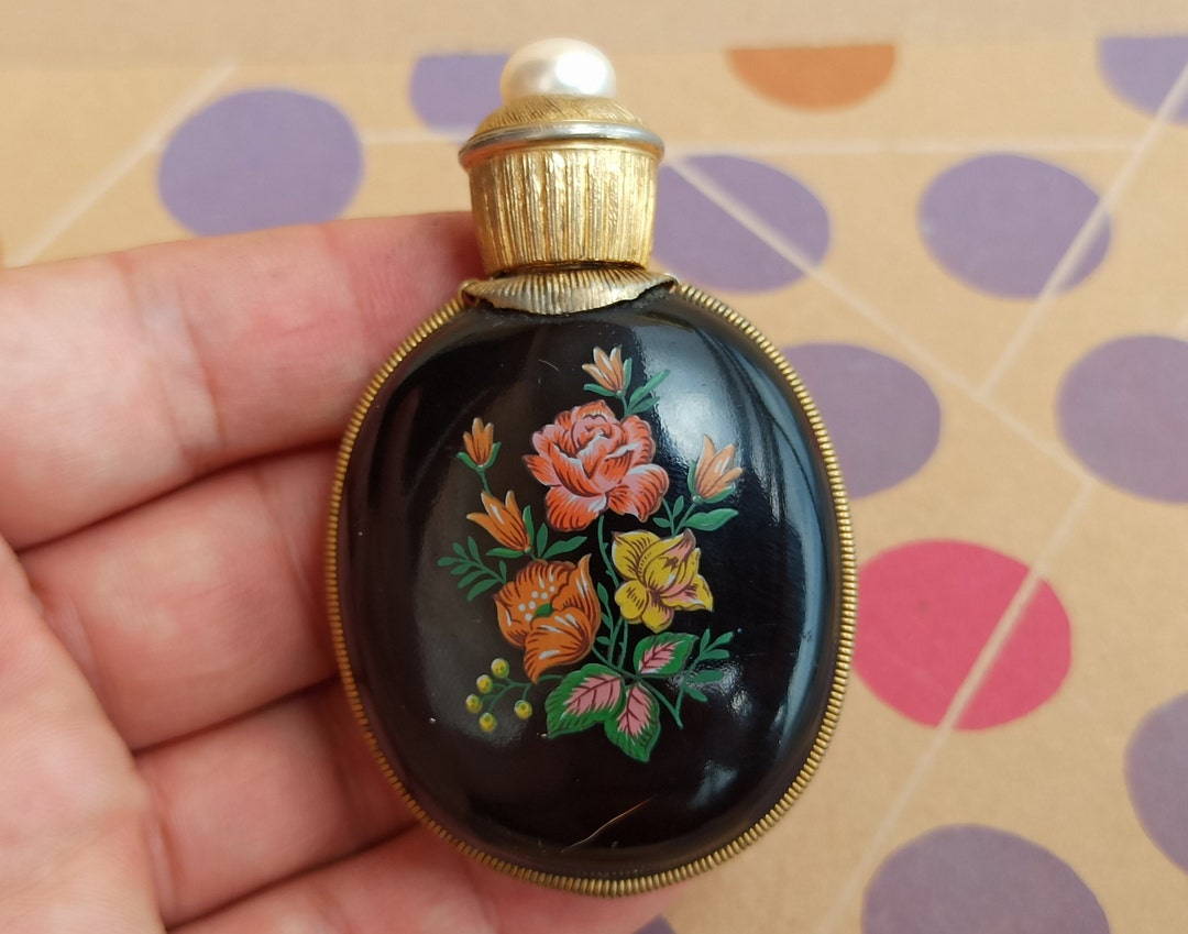 1930 Ceramic Perfume Bottle, Vintage Perfume Bottle, Porcelain Perfume ...