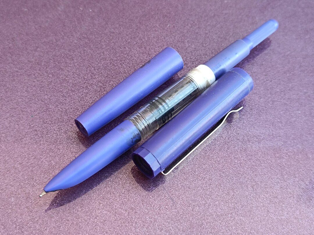 1980s USSR Fountain Pen, Collectible Pen, Gift Pen, Gray Fountain Pen ...
