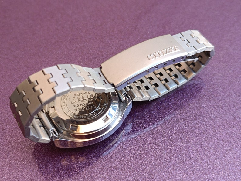1980 Citizen Automatic Watch, Mechanical Watch, Vintage Mens Watch ...