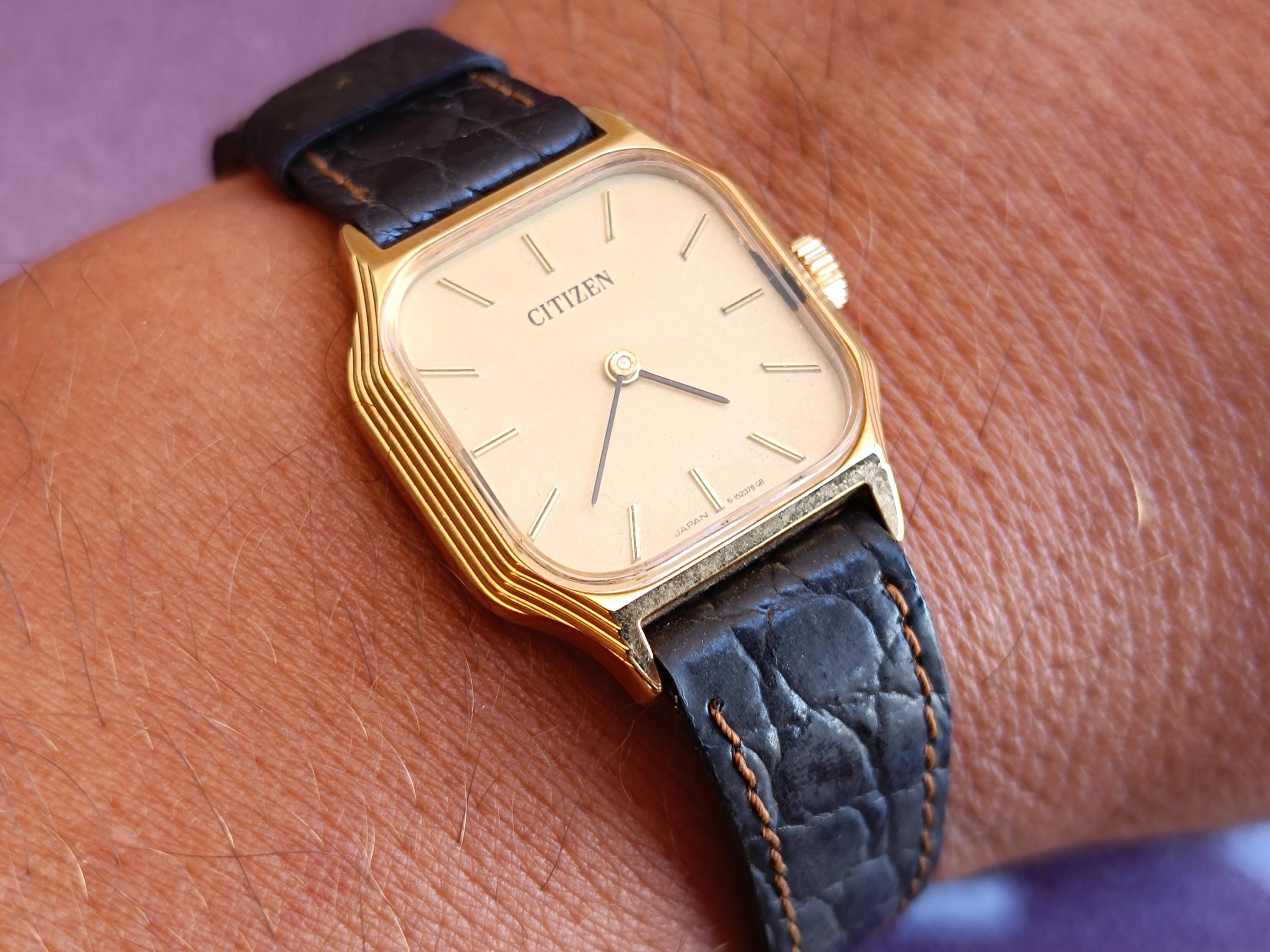 1980 Citizen Gold Filled Mechanical Watch, Automatic Watch, Collectible ...