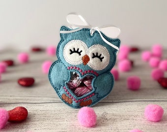 Valentine Day Owl | Etsy