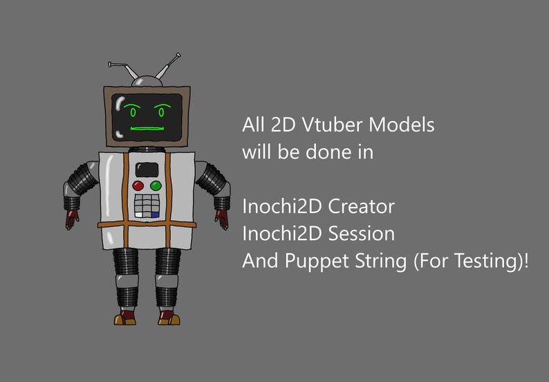 Vtuber Model Inochi2d Commission Service With Pngtuber Drawing ...