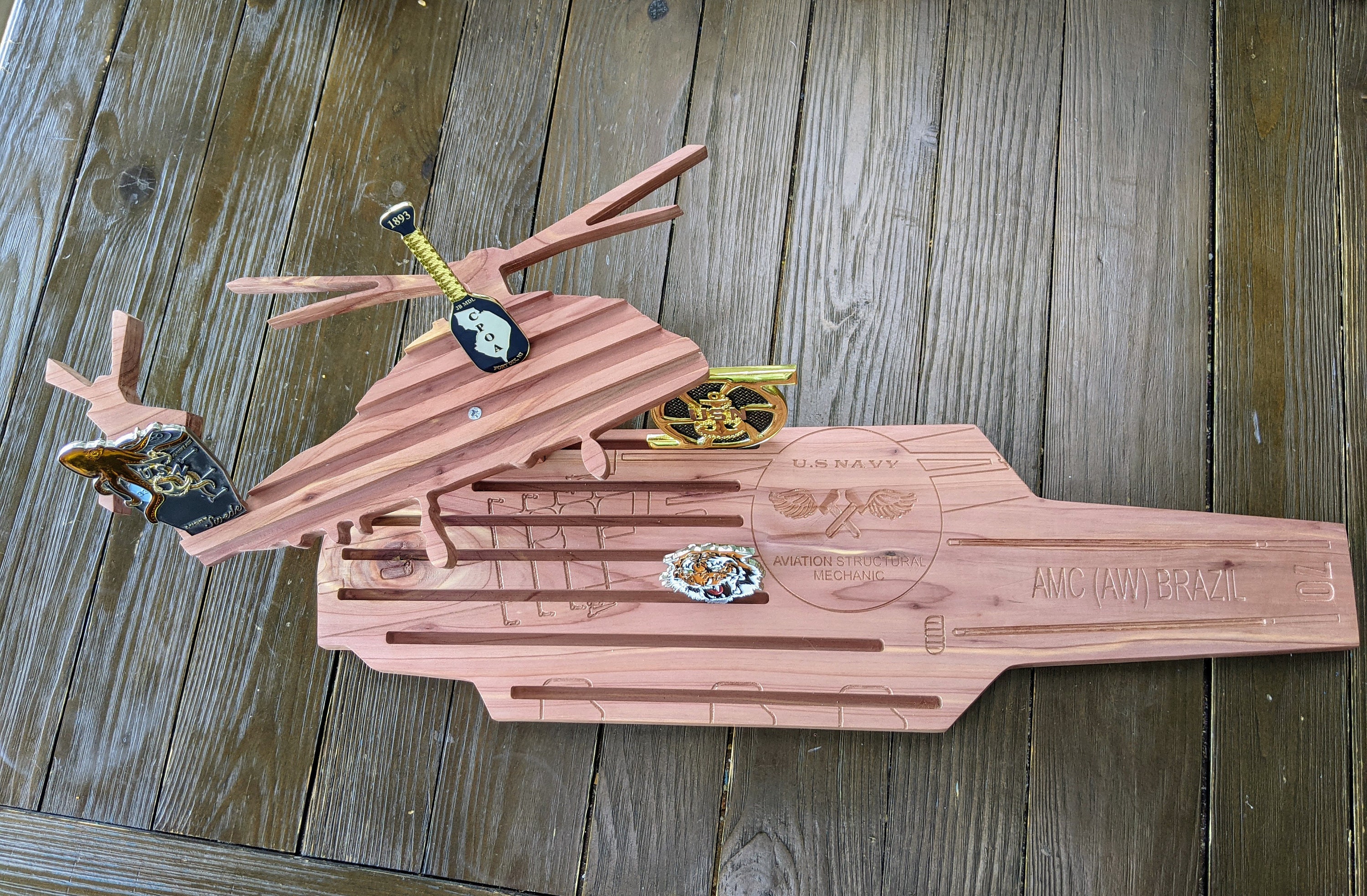 Carrier and Helicopter Coin Holder - Etsy