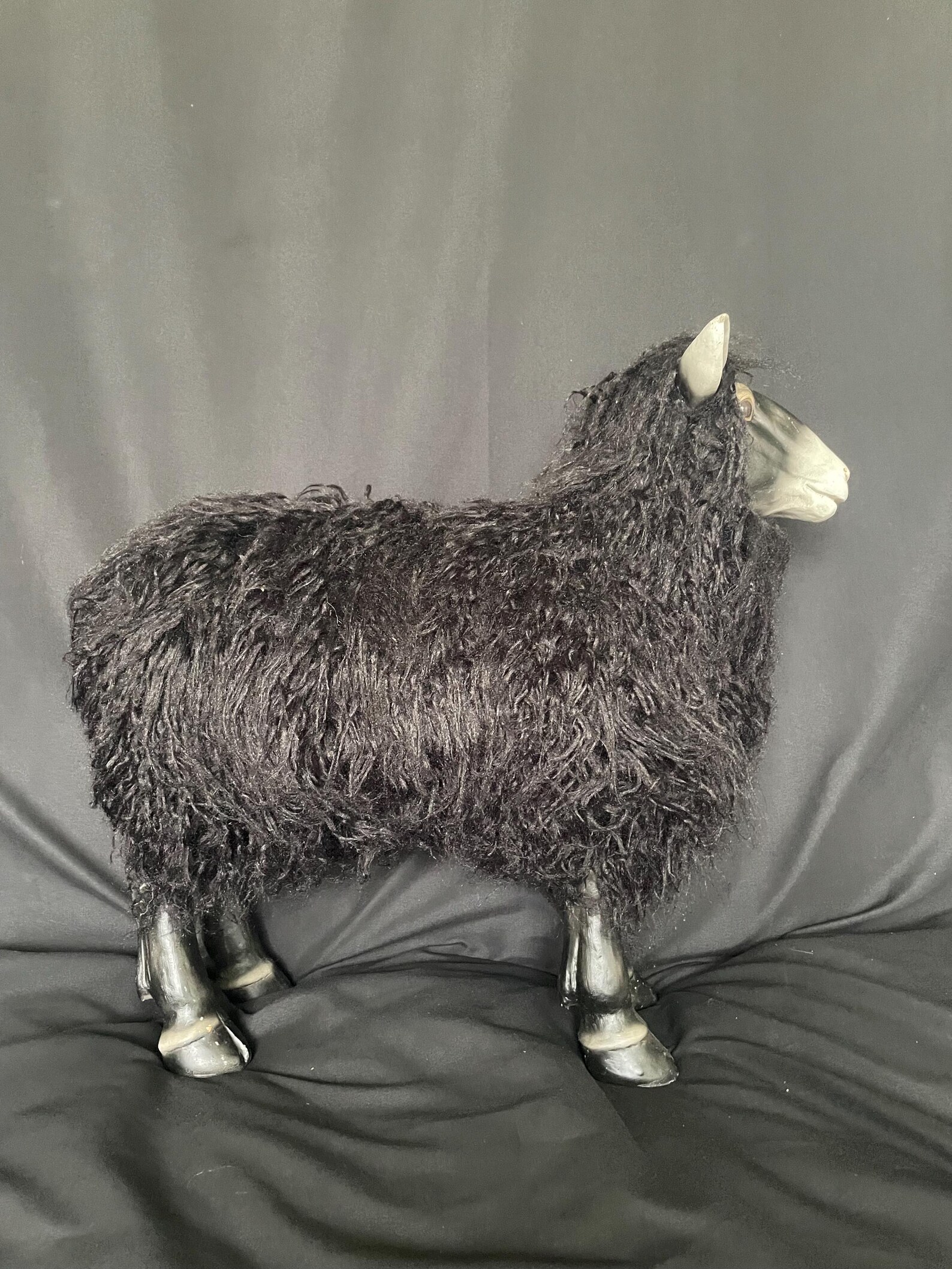 Limited Edition Mark Roberts Realistic Wool Black Sheep - Etsy