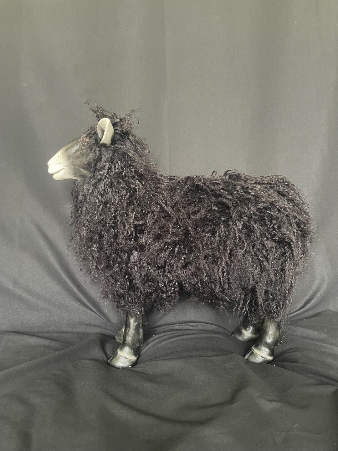 Limited Edition Mark Roberts Realistic Wool Black Sheep - Etsy