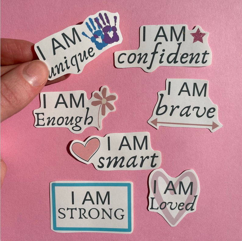 Affirmation Sticker Bundle - Etsy