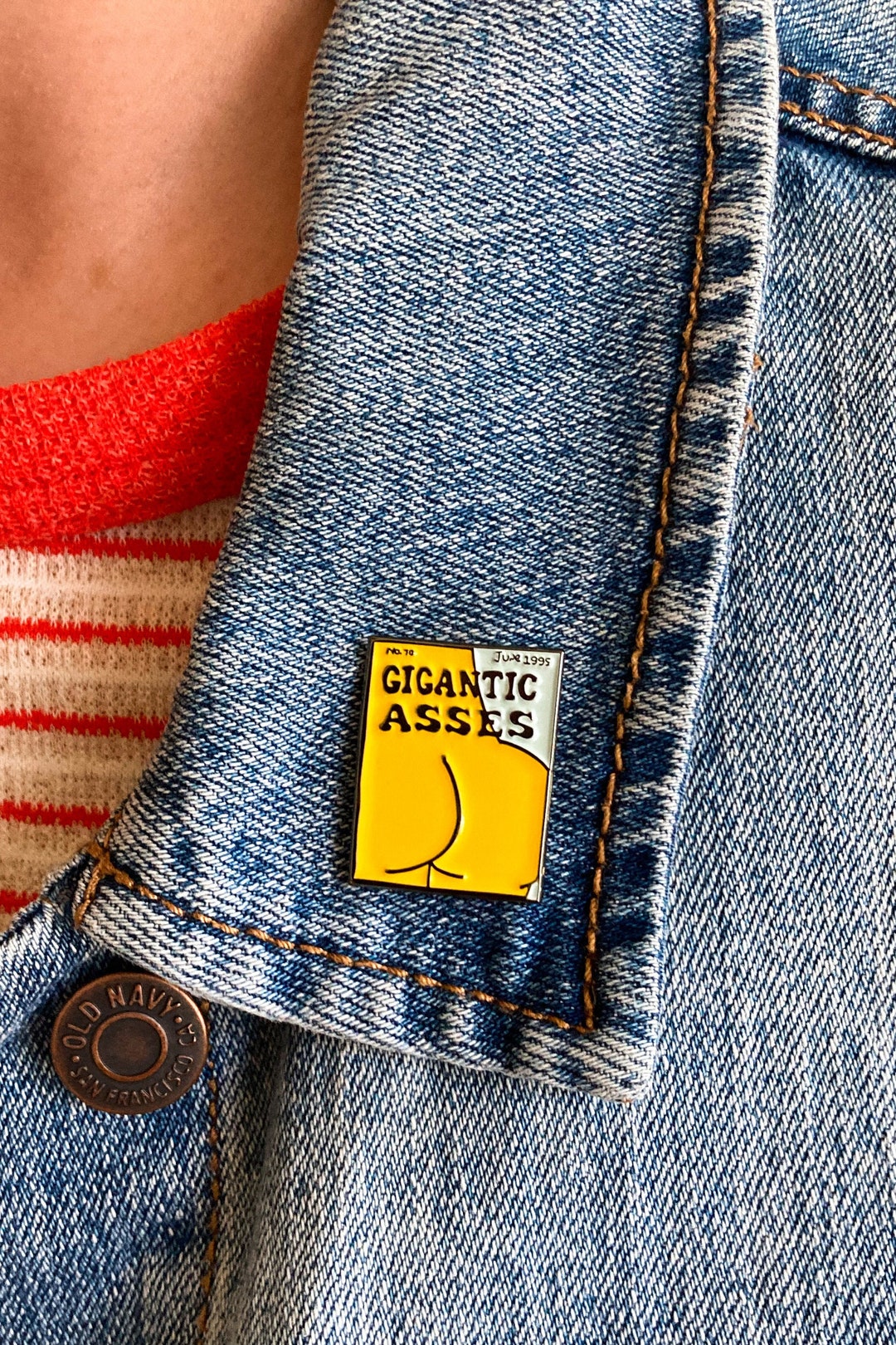 Gigantic Asses Simpsons Enamel Pin - Etsy UK