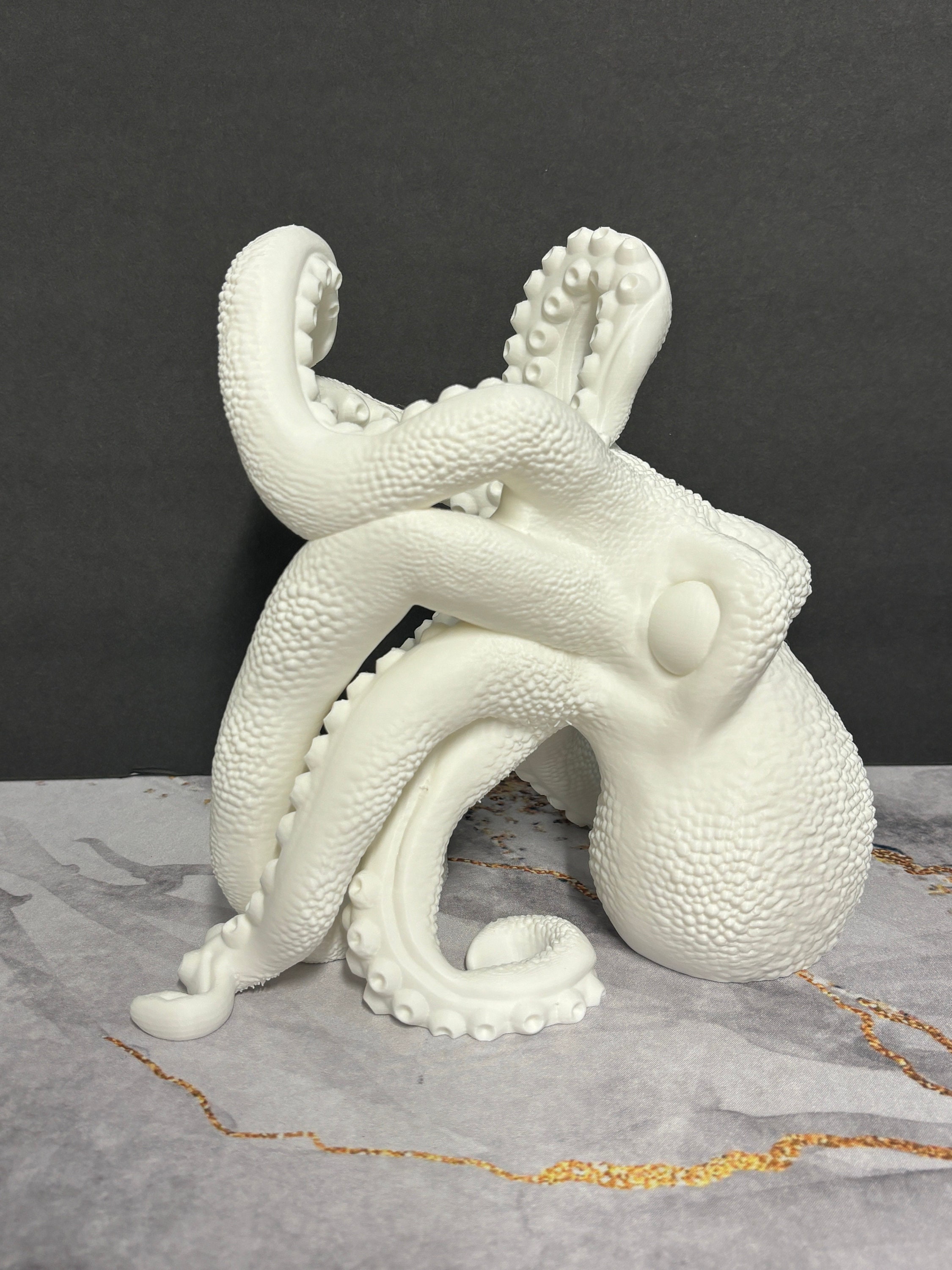 White Octopus Wine Bottle Holder Wine Display Wine Storage - Etsy