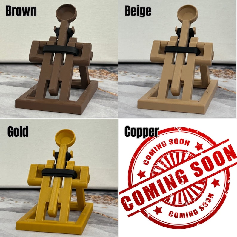 3D Printed Desktop Catapult Set - Etsy