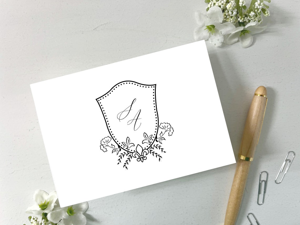 Digital Wedding Monogram - Etsy