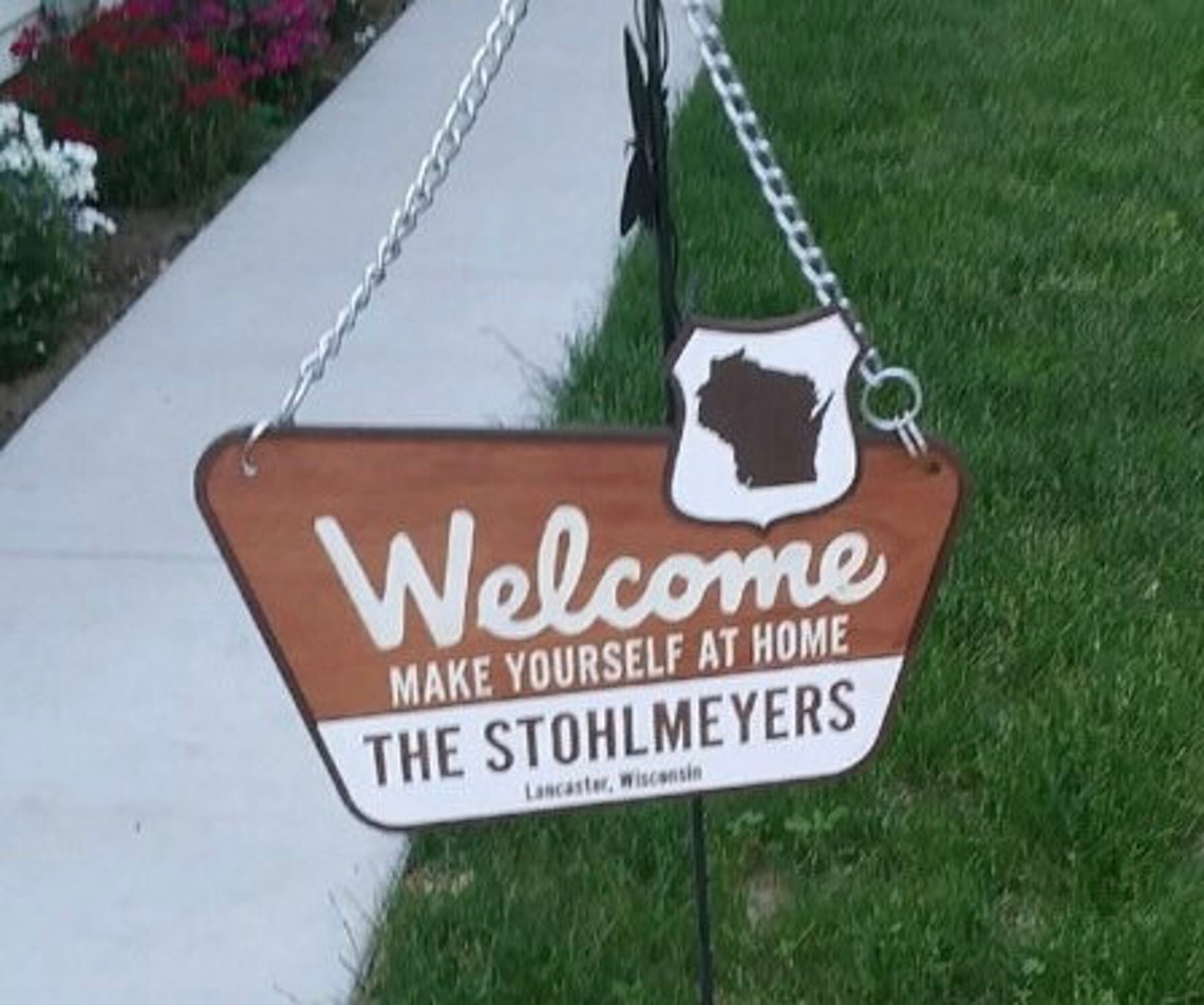 Vintage Inspired Camp Sign | Etsy