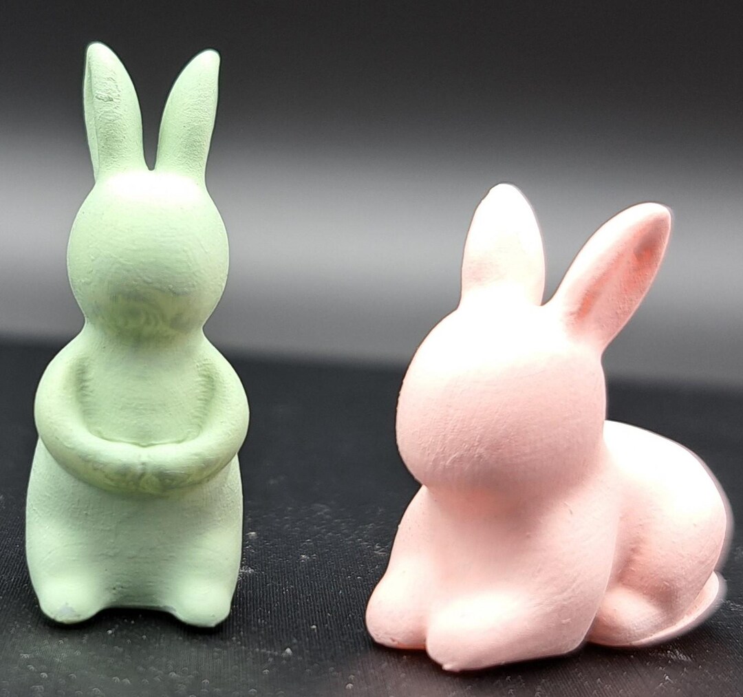 Stylized Bunnies Set of 2 1:48 Scale DIY KIT - Etsy