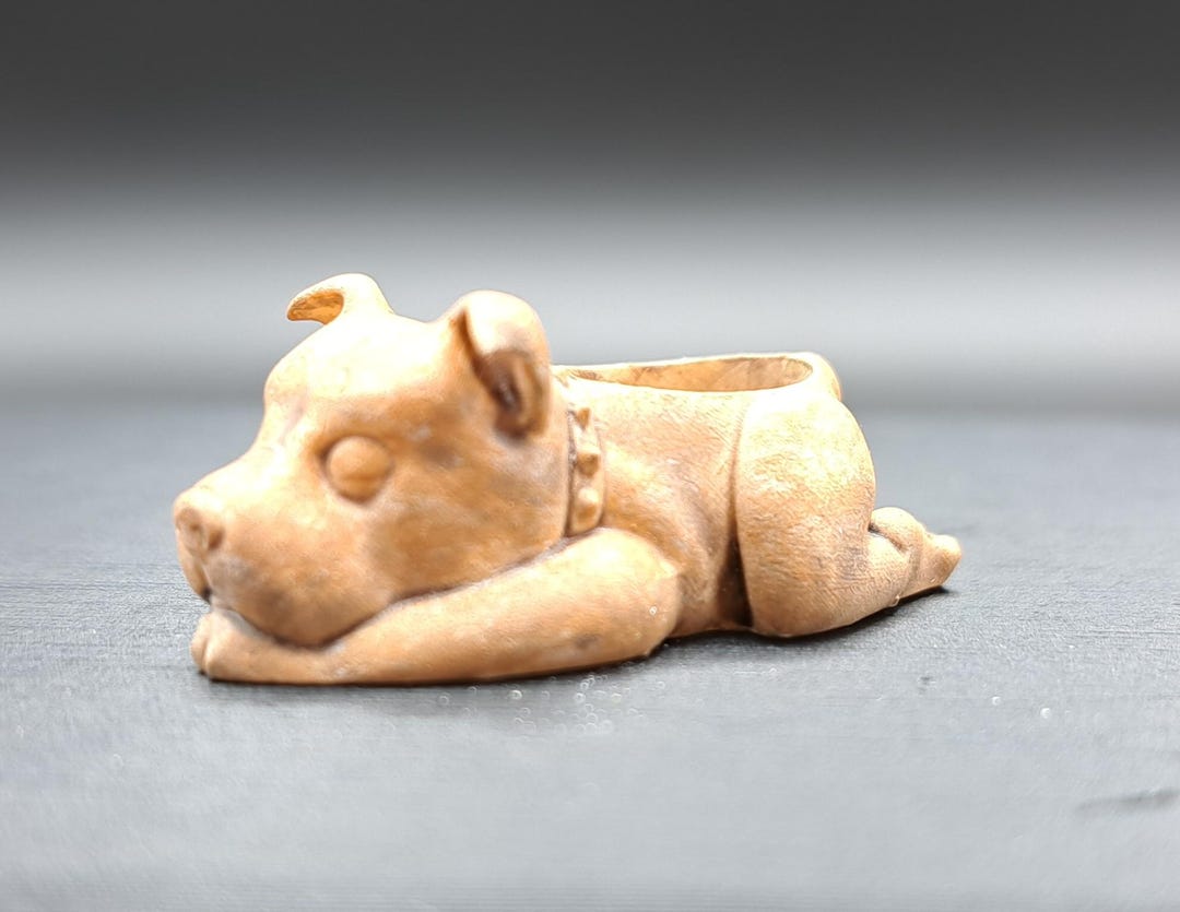 Sleepy Staffy Dog Planter 1:24 Scale DIY KIT - Etsy