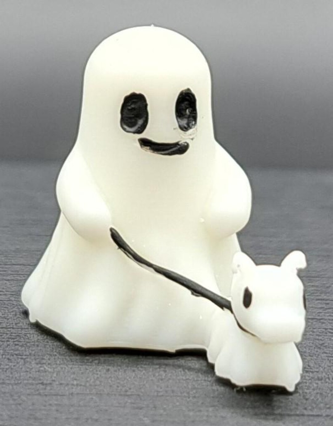 Ghost Walking a Ghost Dog 1:48 Scale DIY Kit - Etsy