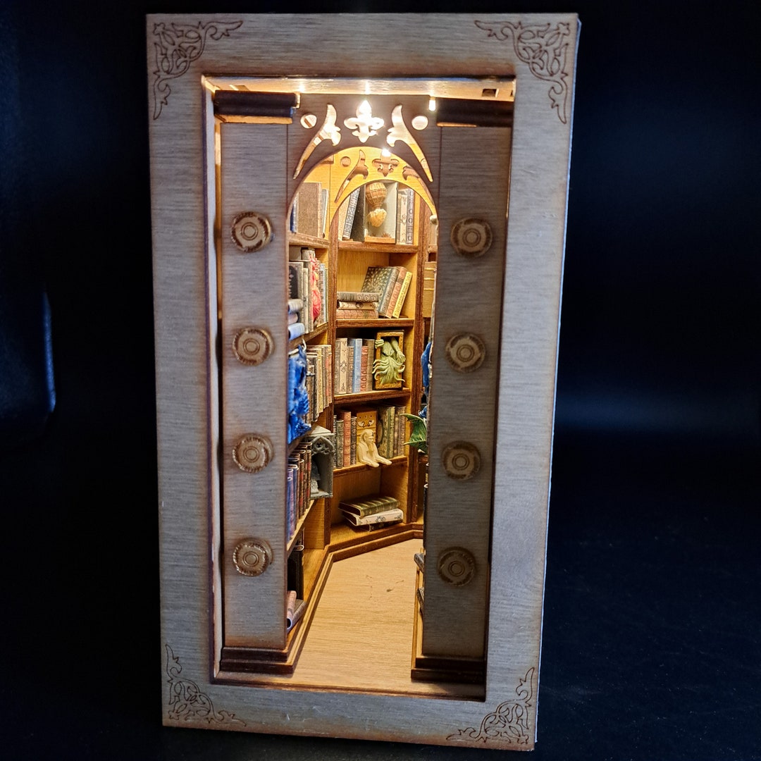 Library Book Nook KIT DIY - Etsy