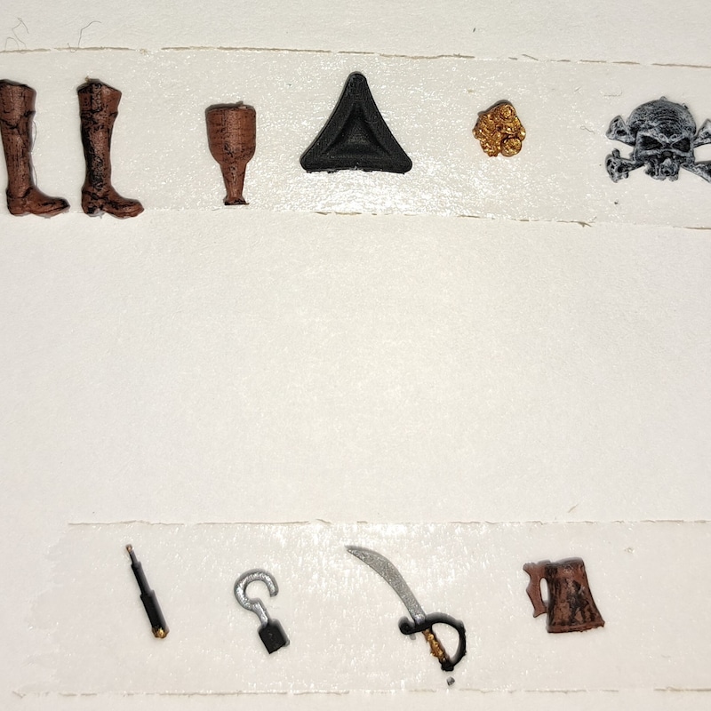 1 12 Pirate Accessories - Etsy